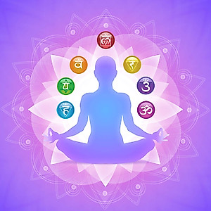 vuUUuv Chakra Stones Set -Natural Rough Raw Stone Reiki Healing Crystals for Healing, Meditation, Chakra Balance or Ritual（ Rough*8 pcs）