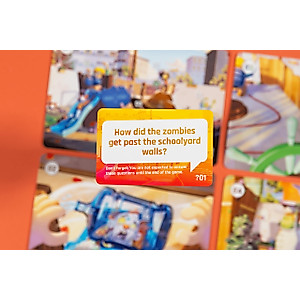 Scorpion Masqué Flashback (Zombie Kidz) | Cooperative Game for Kids and Families | Ages 7+ | 1 to 4 Players | 30 Minutes