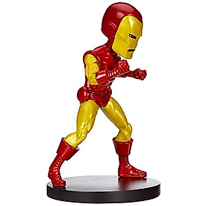 NECA Marvel Classic Head Knocker Iron Man Toy 8 inches