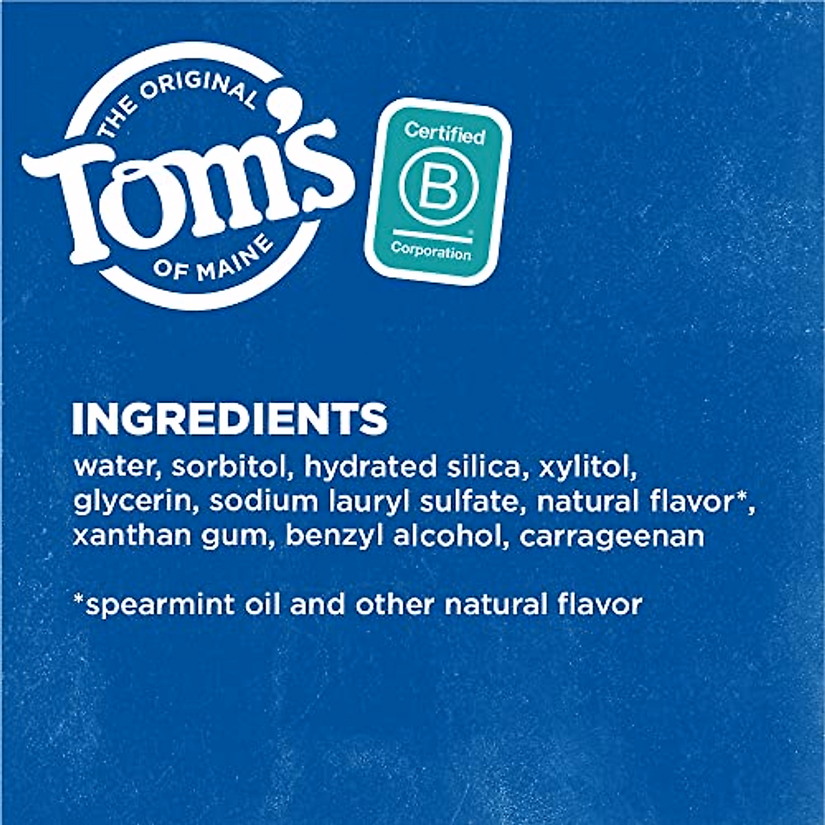 Tom's of Maine Fluoride-Free Antiplaque & Whitening Natural Toothpaste, 5.5 Ounce (Pack of 2) - Packaging May Vary