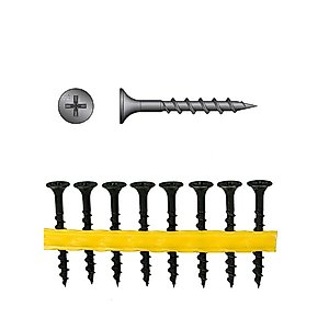 Simpson Strong-Tie DWC114PS DWC Drywall Screw (Collated) #6 x 1-1/4 in. #2 Phillips Bugle-Head (2500-Qty)