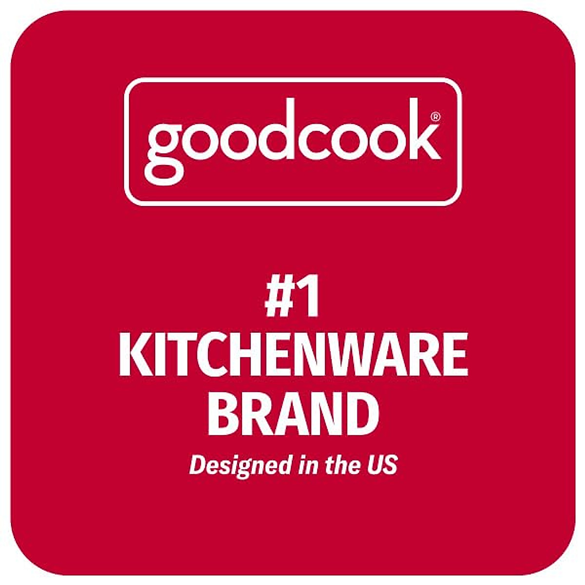 Good Cook Can Opener, Safe Cut Manual Can Opener, no Sharp Can Edges, Black