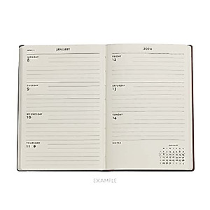 Paperblanks 18 Month Diaries 2023-2024 Terrene | Horizontal | Mini (95 × 140 mm)