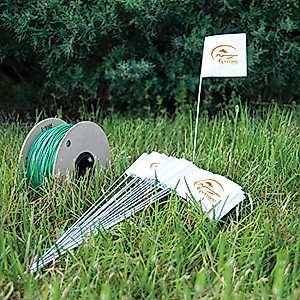 SportDOG Brand Wire & Flag Kit for In-Ground Fence Systems - Additional or Replacement Wire to Expand Your Fence Boundary - Includes Wire, Flags, Wire Connectors, and Splice Capsules