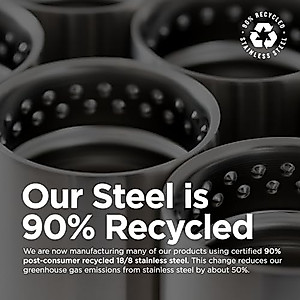 Klean Kanteen 12oz TKWide Insulated Water Bottle with Twist Cap - Tofu