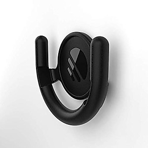 PopSockets: Collapsible Grip & Stand for Phones and Tablets - Black & Mount