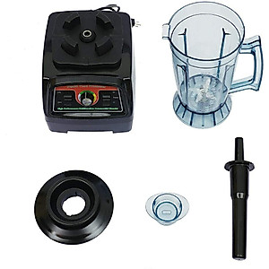 132 Oz Commercial Blender, Professional Countertop Blender 2800 Watt Base, High Performance Ice Crusher - Large Smoothie Blender, Food Processor Frozen Fruit or Hot Soups Shakes, BPA-Free Jar