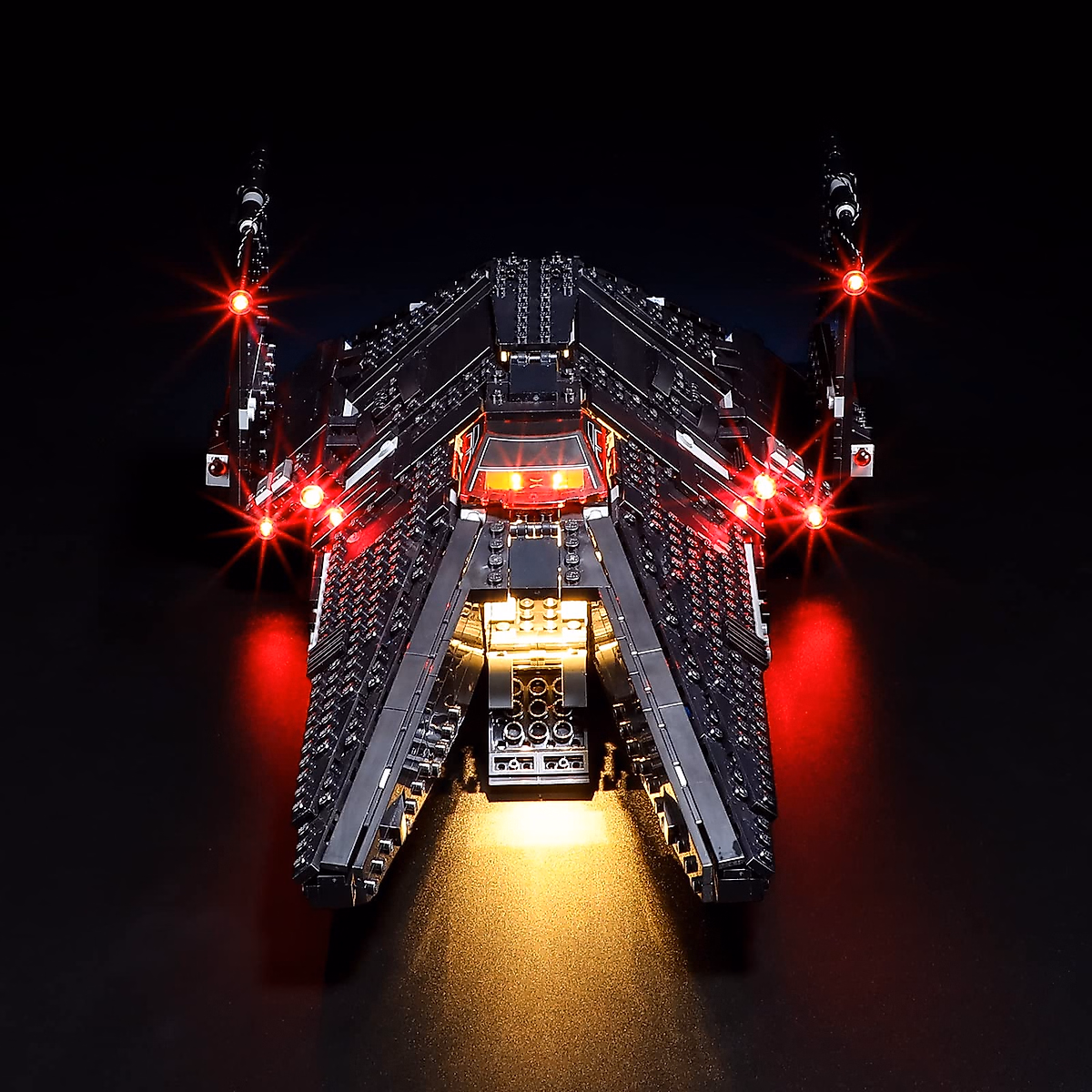 BRIKSMAX Led Lighting Kit for LEGO-75336 Inquisitor Transport Scythe - Compatible with Lego Star Wars Building Blocks Model- Not Include The Lego Set