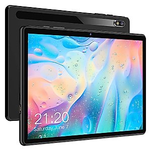 IBBWB 10.1 inch Tablet, Android 10.0 OS, 2GB RAM, 32GB ROM, Quad Core Processor, HD IPS Screen, 2MP Front 8MP Rear Camera, USB C Port, Support Bluetooth WiFi