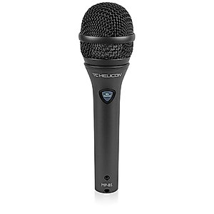 TC-Helicon MP-85 Natural Response Vocal Microphone with Mic Control