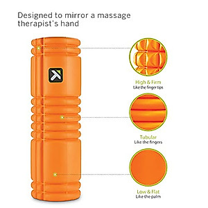 TRIGGERPOINT PERFORMANCE THERAPY GRID VIBE PLUS Four-Speed Vibrating Foam Roller