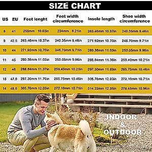 SKABIU Mens Moccasin Slippers House Shoes for Men Memory Foam Bedroom Slippers Black 10