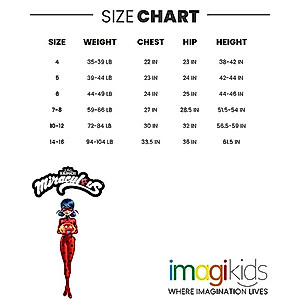 Miraculous Ladybug Big Girls One-Piece Bathing Suit Red/Black 14-16