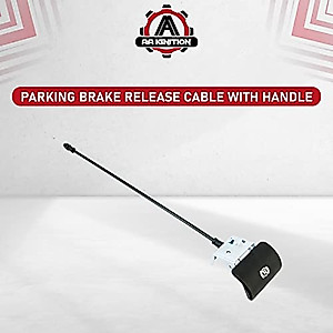 Parking Brake Release Cable with Handle - Compatible with GMC, Chevrolet, Cadillac Vehicles - Tahoe, Silverado, Suburban, Sierra, Avalanche, Yukon, Denali, Replaces Part Numbers 15226272 & 924-305