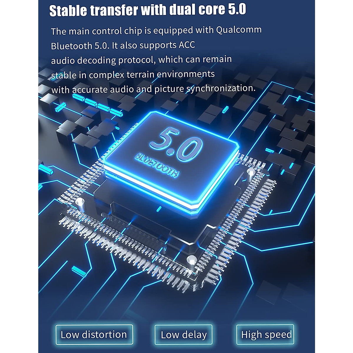 FreedConn T-Max Pro V5.0 Motorcycle Helmet Bluetooth Intercom Headset Communication Systems Kit with DSP/CVC Noise Cancellation, 1200m 6 Riders Group Helmet Intercom with FM Radio for ATV/Dirt Bike