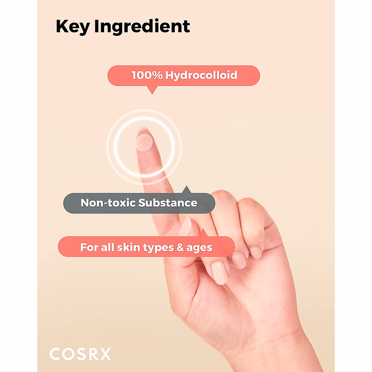COSRX Master Patch Basic, Overnight Acne Patch Hydrocolloid, Blemish Spot Sticker for Face, Strong adhesion & Thicker Spot Cover, 1 Sizes (36 Count)