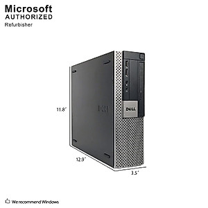 DELL Optiplex 980 Desktop Computer, i5-650 3.2GHz, 8GB, 500GB DVD, Windows 10 Pro (Renewed)']