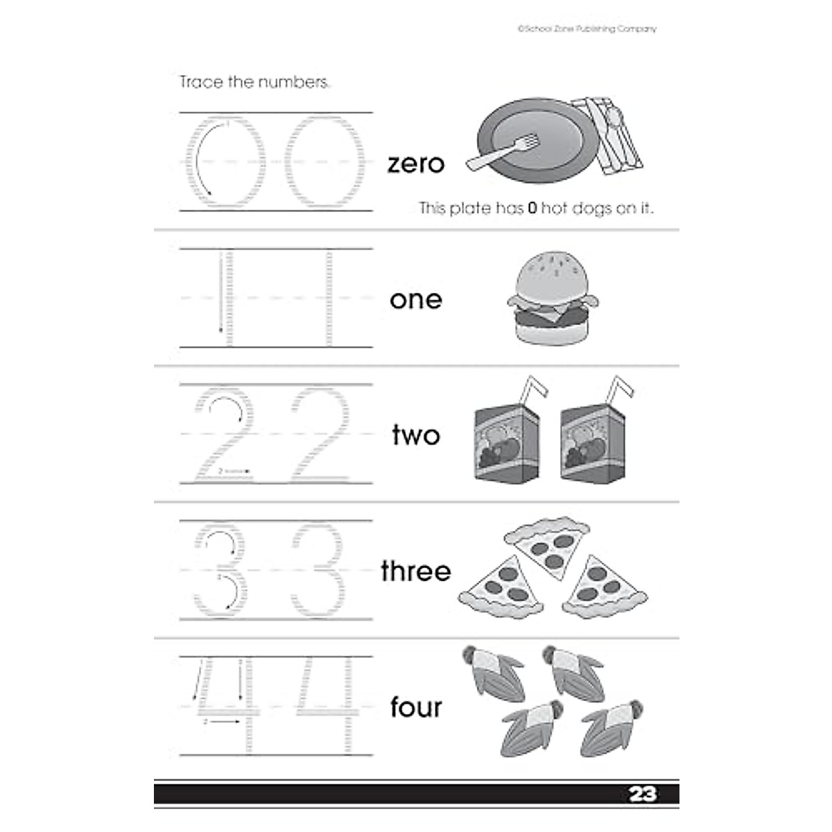 School Zone Get Ready for Kindergarten Workbook: 48 Pages, Pre-K, Preschool, Kindergarten, Letters, Numbers, Shapes, Colors, Matching, Ages 3 to 6 (Little Get Ready! Book Series)