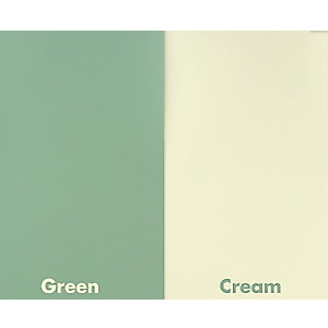 VYCO Protective Board Cover Green Cream 36 Inches X 48 Inches Reversible 5 PLY Vinyl Roll