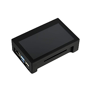 waveshare 4.3inch DSI LCD Capacitive Touch Display with Protection Case for Raspberry Pi 4 B,800×480 Resolution IPS Screen Wide Angle,MIPI DSI Interface