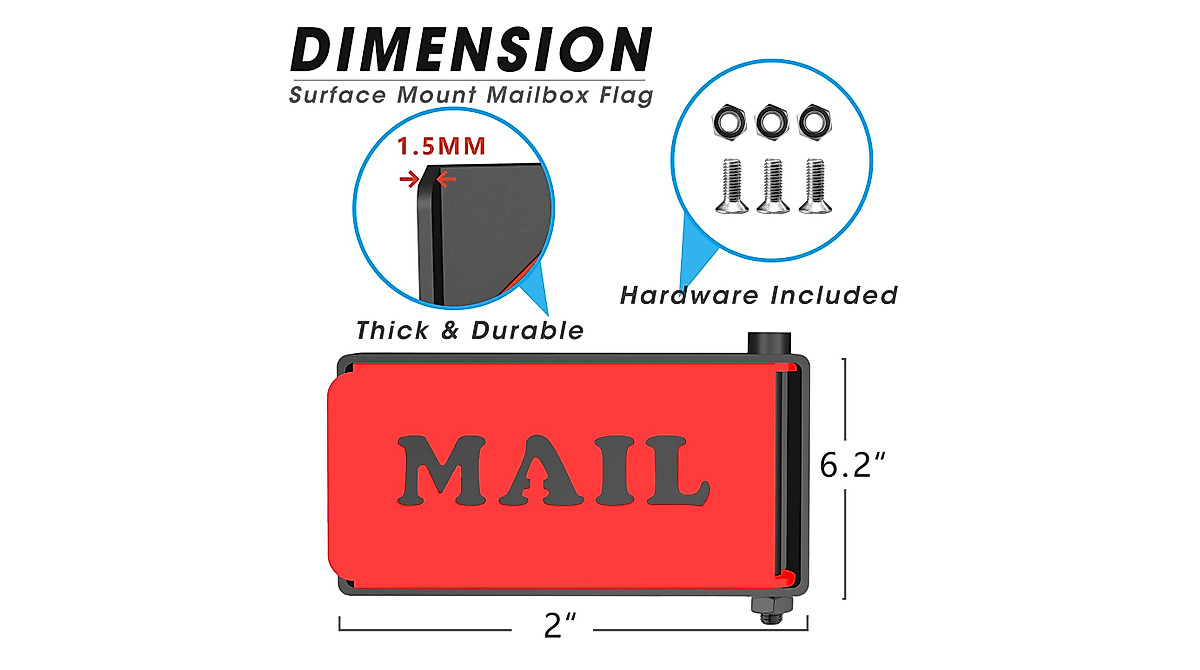 Upgrade Your Mailbox with Our Durable Steel Flag Kit