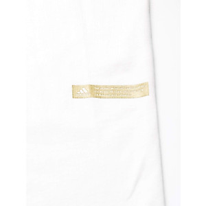 adidas mens Universal Badge of Sport Tee White X-Large