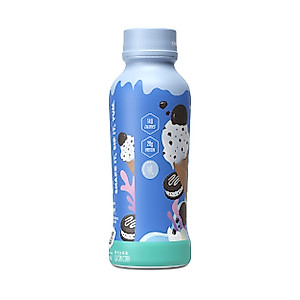 Alani Nu Protein Shake, Ready to Drink, Naturally Flavored, Gluten Free, Only 140 Calories with 20g Protein per 12 Fl Oz bottle (Cookies & Cream, 4 Pack), Number Of Items 1