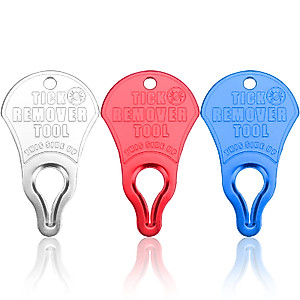 Tick Remover Tool 3 Pack, Suitable for Pets, Animals, and Humans, Portable Outdoor Living Essential Tick Remover Tools, Quick and Safe, and Reliable.