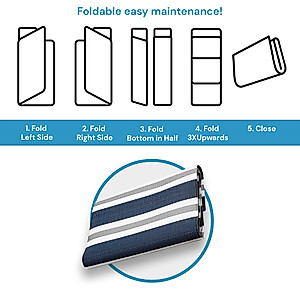 Reversible Plastic Straw, Water Resistant Outdoor Rug 5x7 - Modern Outdoor Patio Rug, Also for Deck, Porch, Camp, Camping, Entryway, RV - Waterproof Outside Area Rug