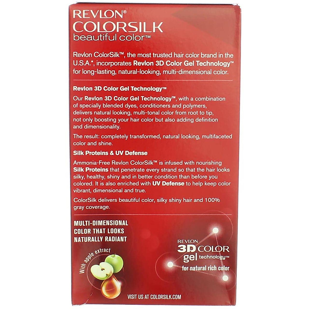 Revlon ColorSilk Beautiful Color 41 Medium Brown 1 ea (Pack of 3)