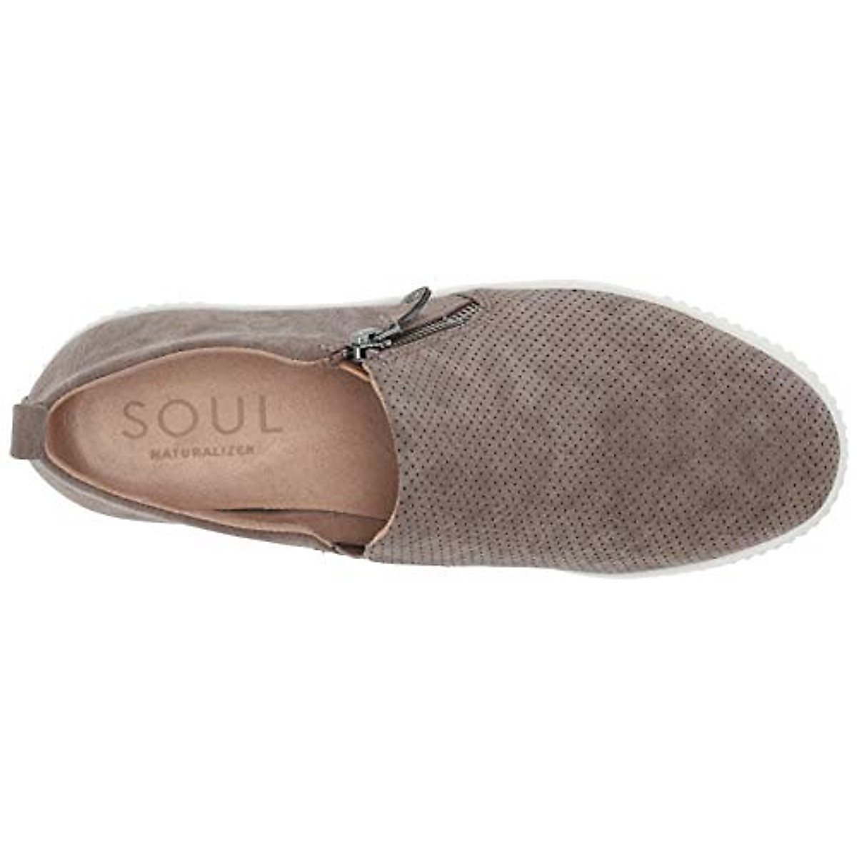 SOUL Naturalizer Womens Turner Oxford, Grey, 8.5 Wide US