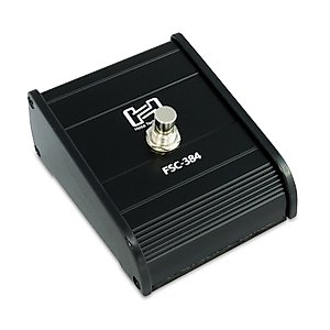Hosa FSC-384 Footswitch, Guitar-style, Single-latching
