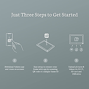 BSIMB 32GB 13.3 Inch Wood-Effect WiFi Digital Photo Frame HD IPS Touch Screen Smart Large Picture Frame with Remote Control, Auto-Rotate, Wall Mountable, Easy to Share Photos & Videos via App & Email