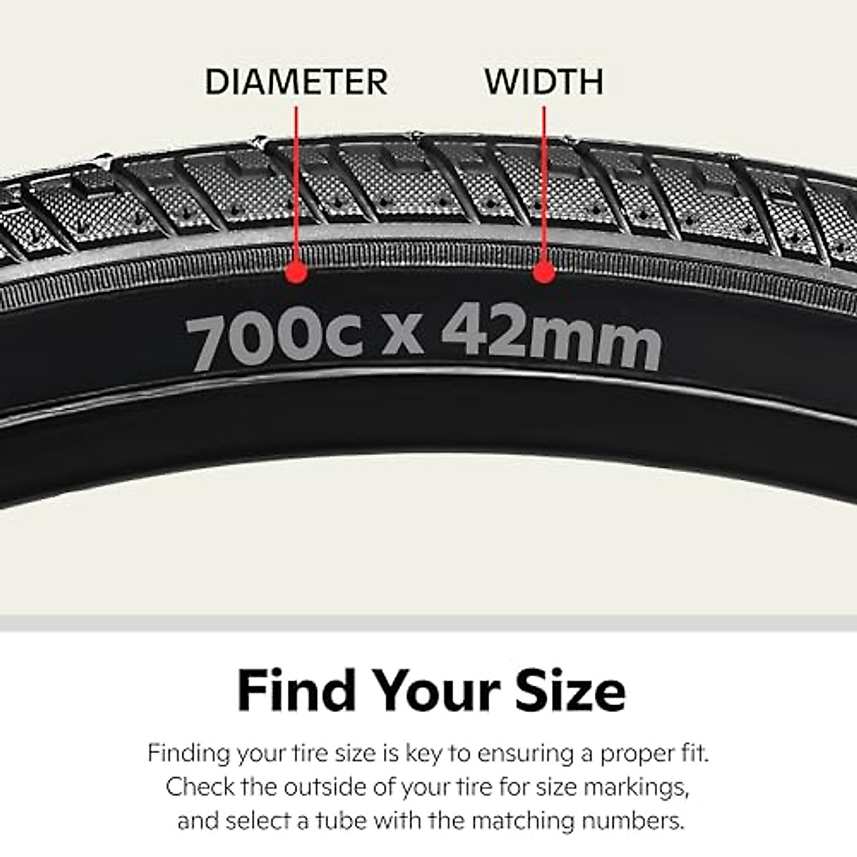 Schwinn Replacement Bike Inner Tube, Traditional and Self-Sealing, Self-sealing, 700c x 35-42mm, Black