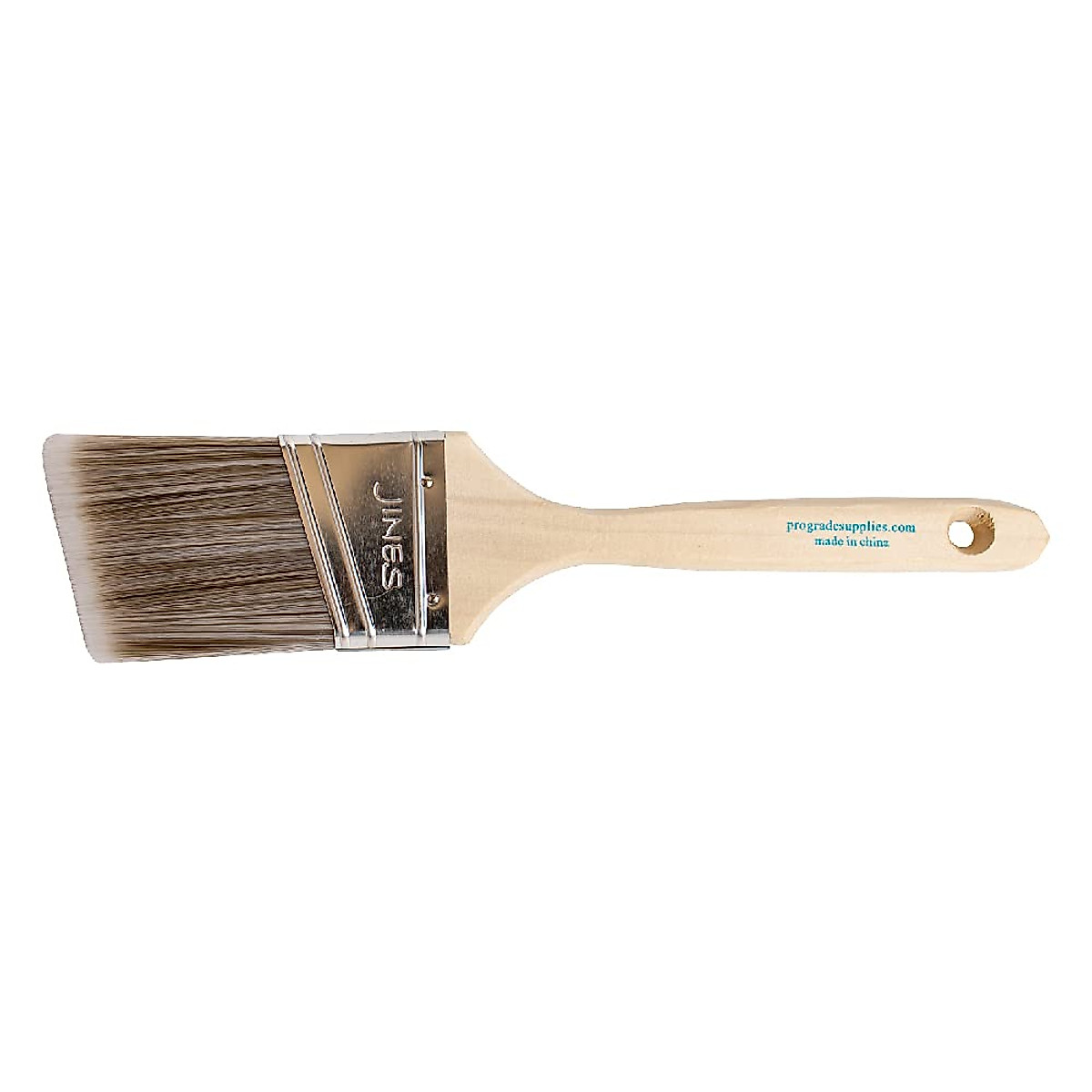 Vermeer Paint Brushes - 3-Pack - 2.5" Angle Sash Brushes for All Latex and Oil Paints & Stains - Home Improvement - Interior & Exterior Use