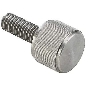 Plain 300 Stainless Steel Large Panel Screws, 1/4" - 20, 5/8 inches Head Diameter, 1 inches Length (Pack of 1)