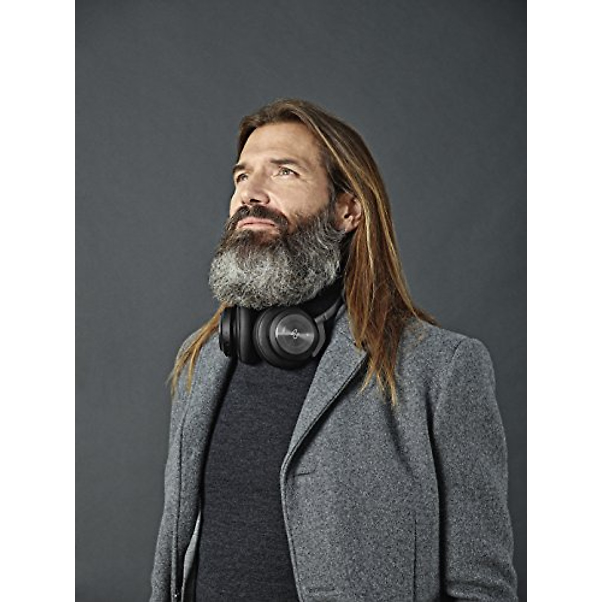 Bang & Olufsen Beoplay H9i Wireless Bluetooth Over-Ear Headphones with Active Noise Cancellation, Transparency Mode and Microphone – Black - 1645026