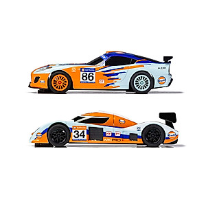 Scalextric C1384 Gulf Racing 1:32 Scale Electric Slot Car Set