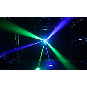 HSL Moving Head DJ Lights Beam Light RGB DJ Stage Light DMX512 Sound Activated Disco Party Pub Wedding Christmas Stage Lighting DJ Equipment