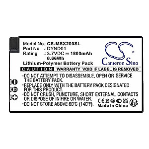 Flujoy 1800mAh/3.7V Replacement Battery for Microsoft Xbox Elite Serie 2 (Model 1797 DYND01