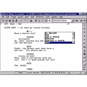 Write Brothers Movie Magic Screenwriter (PC & Mac)