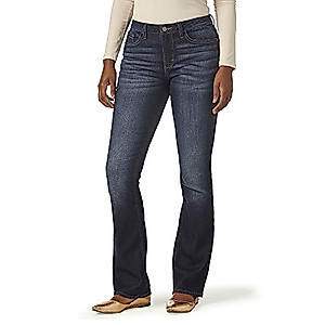 Riders by Lee Indigo Women's Midrise Bootcut Jean, Blue, 10 Reg