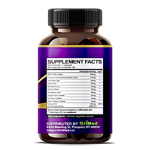 Ultra Liver Support Supplement 19400mg 50x Concentrated Extract TUDCA Milk Thistle - with Artichoke, Beet Root, Berberine, Chicory, Dandelion, Ginger Turmeric (90 Count (Pack of 1))