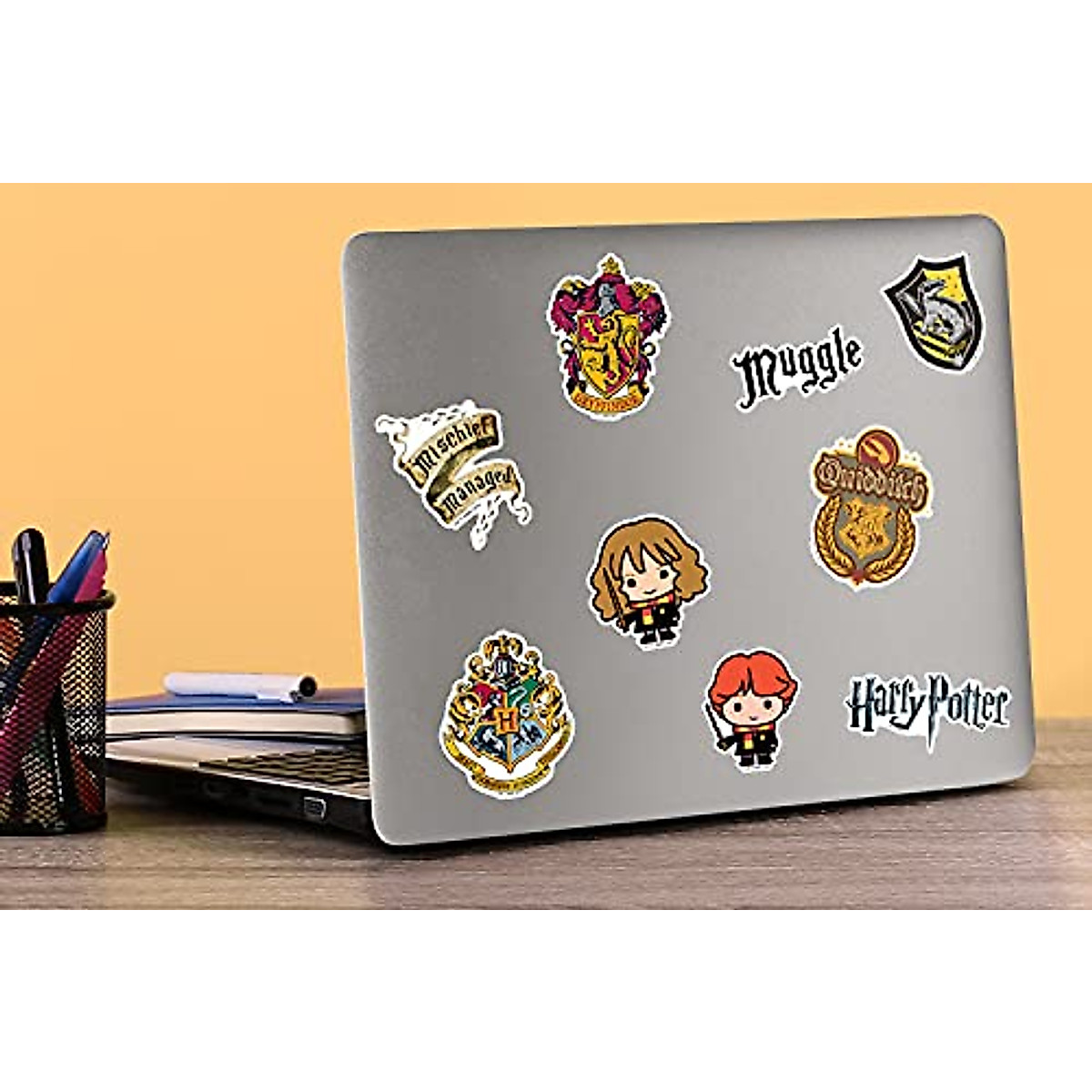 Harry Potter Stickers Die Cut Vinyl Sticker Variety Pack - Laptop, Water Bottle, Scrapbooking, Tablet, Skateboard, Indoor/Outdoor - Set of 50