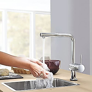 GROHE 30300000 Minta Pull-Out Kitchen Faucet Chrome