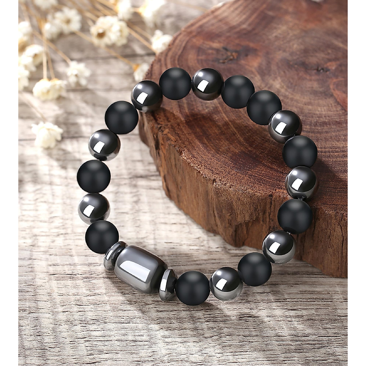 Easter Gifts for Uncle, Uncle Gifts, Uncle Bracelets for Men Fathers Day Birthday Gifts Idea Stocking Stuffers Cool Small Best Uncle Ever Gifts from Niece