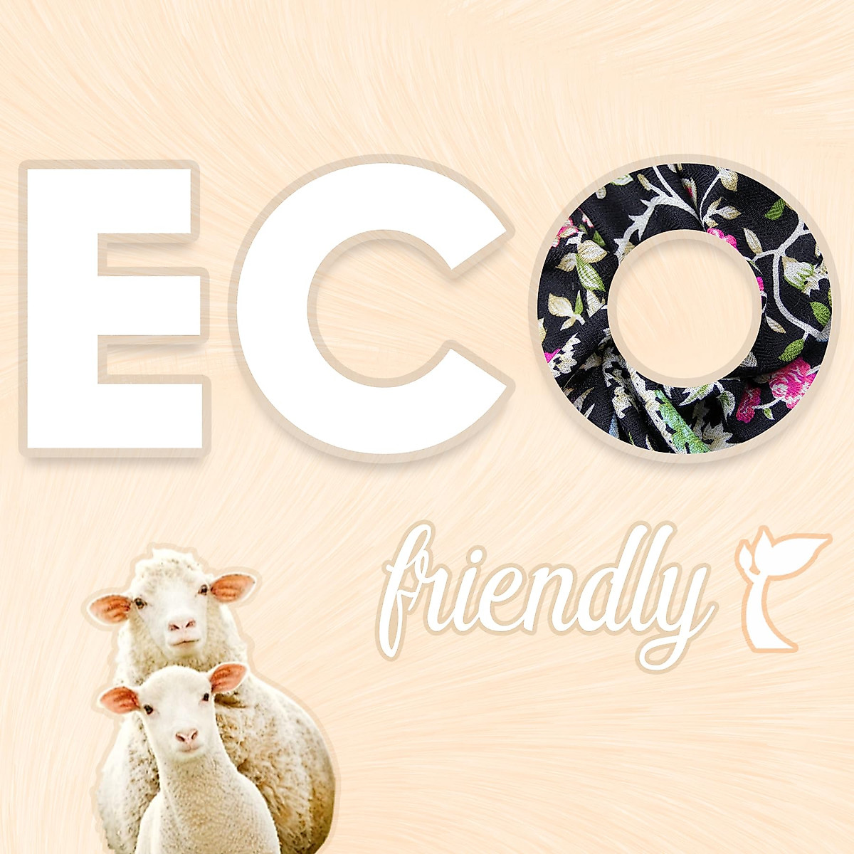 DANA XU 100% Merino Wool Extra Large Pashmina Blanket Travel Scarf Cashmere Wrap for Women Fall Winter Oversize Shawl Floral