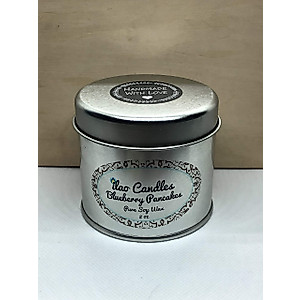 Gingerbread Sparkle 8 oz Tin Jar Pure Soy Wax Candle | Hand Poured in the USA