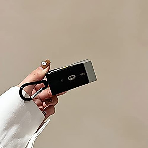 Shoe Box Airpod Pro 2nd Generation Case,Ponnky 3D Creative Sports Shoes Cute Cartoon Funny Fun,Soft Silicone Skin Keychain Ring for Girls Boys Teens Men Sneaker Airpods Pro 2nd Gen Case 2022(Black)