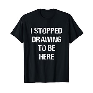 Funny Drawing Illustrator Comic Book Manga Artist Gift T-Shirt